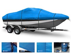 Boat Covers for DECK BOAT - Low Rails