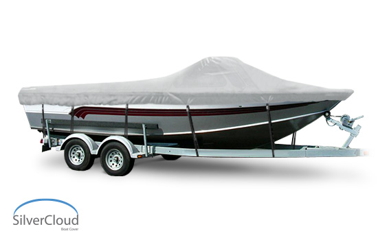 Boat Covers for ALUMINUM FISHING - Walk Thru Windshield