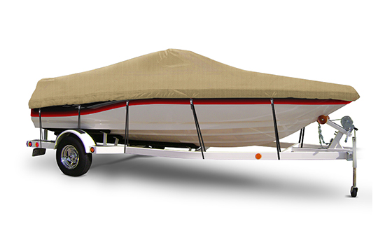 Boat Covers for FISH & SKI - Walk Thru Windshield
