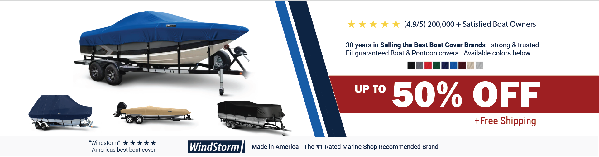 National Boat Covers - Factory Fit & Strongest Warranties!
